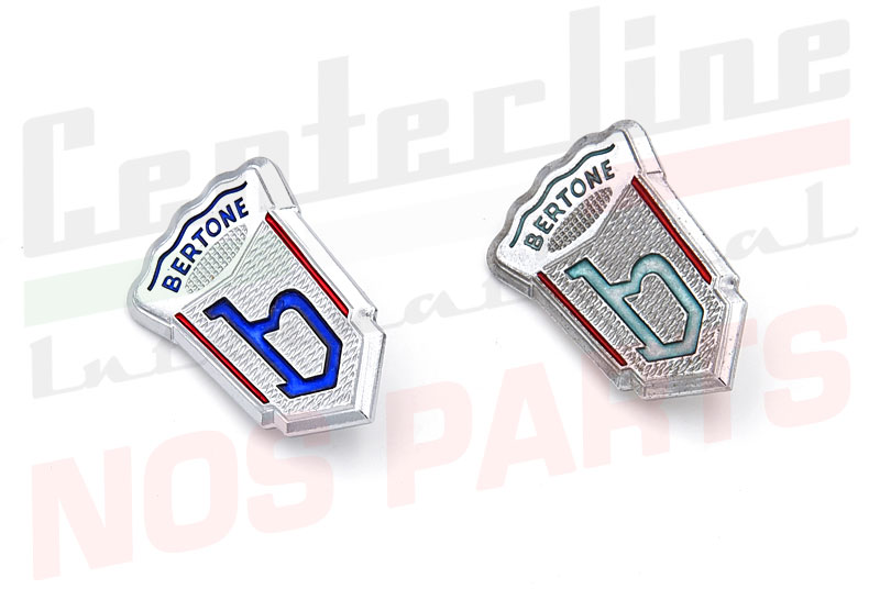 NOS Sprint and SS Bertone Emblem Pair | Centerline International