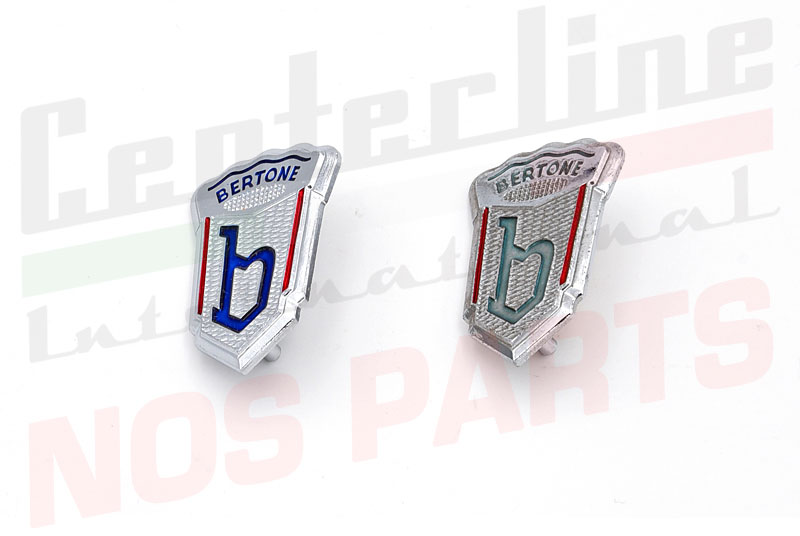 NOS Sprint and SS Bertone Emblem Pair | Centerline International